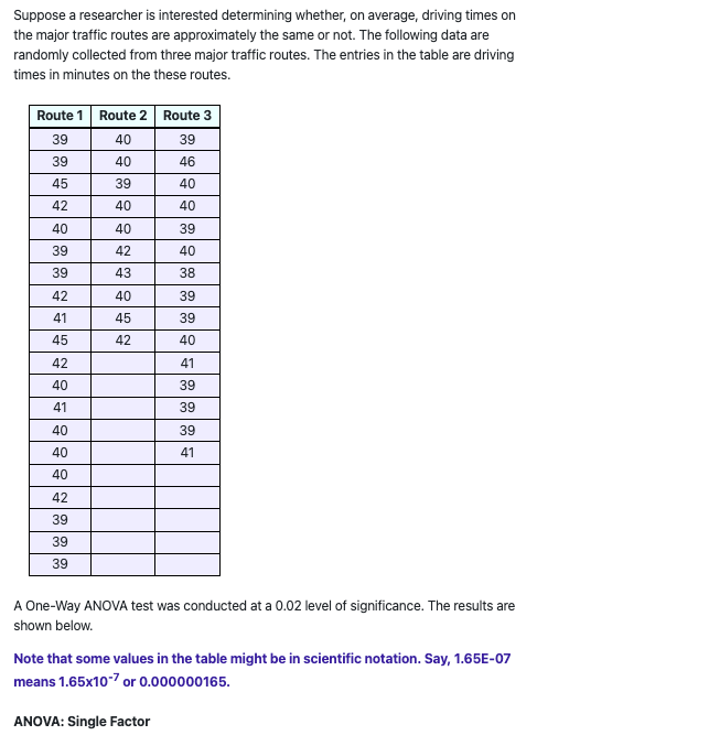 Solved Suppose a researcher is interested determining | Chegg.com
