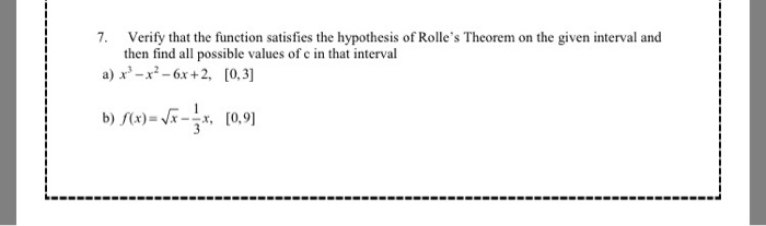 Solved Verify that the function satisfies the hypothesis of | Chegg.com