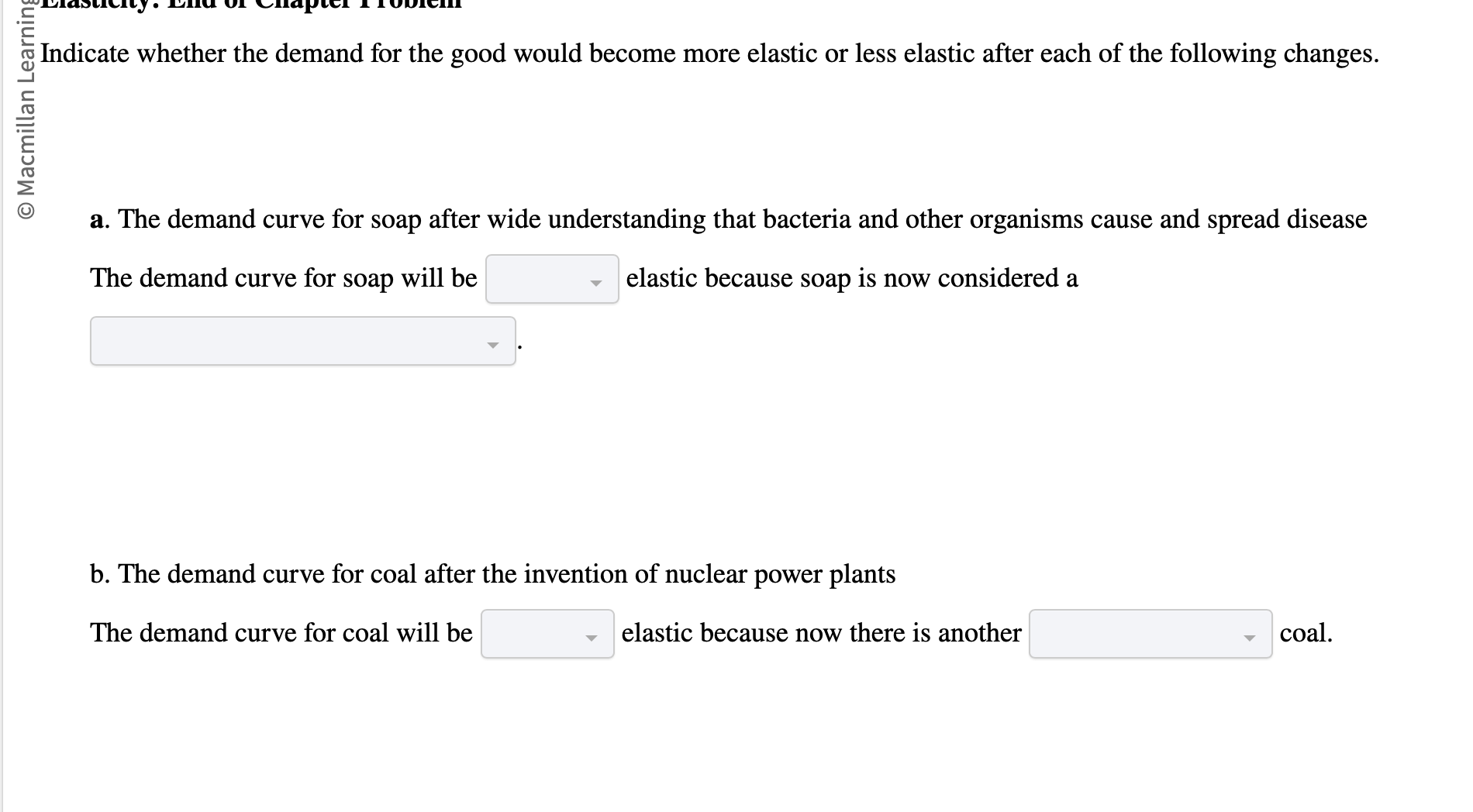 Solved Indicate whether the demand for the good would become | Chegg.com