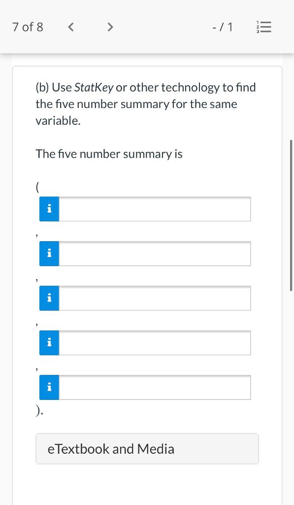 Statkey Sampling Distribution for a Mean 10 Upload | Chegg.com