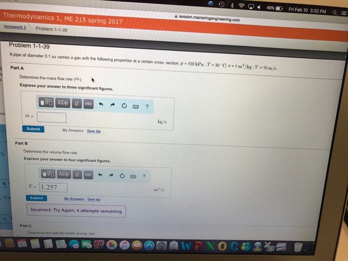 Solved Submit My Answers Give Up Incorrect; Try Again; 4 | Chegg.com