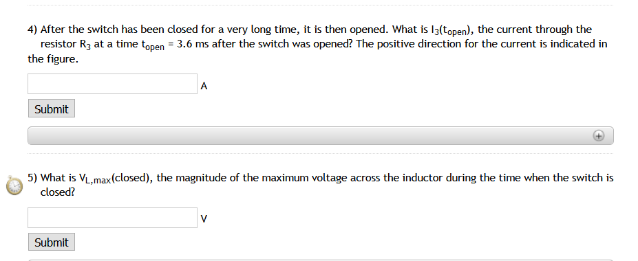 Solved Two Loop RL Circuit II 777 4 5 ? A circuit is | Chegg.com