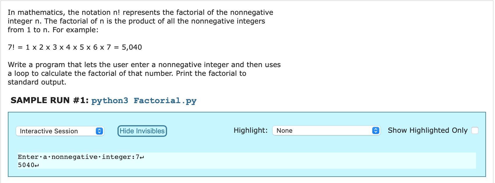 Solved In mathematics, the notation n ! represents the | Chegg.com