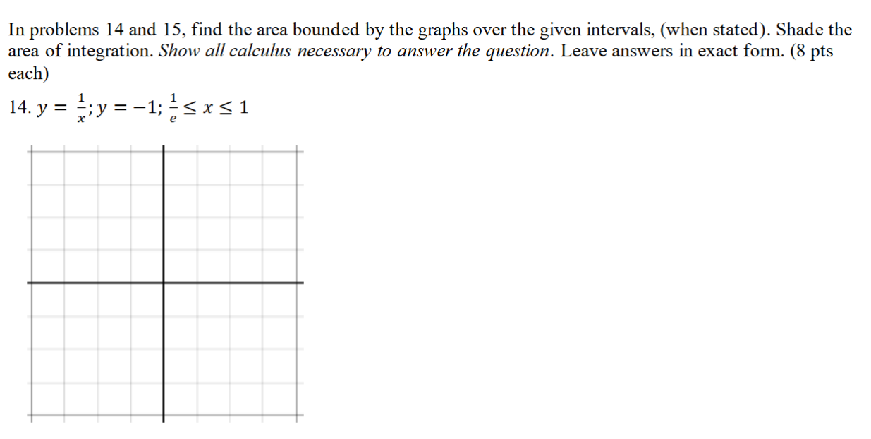 Solved In ﻿problems 14 ﻿and 15 , ﻿find the area bounded by | Chegg.com