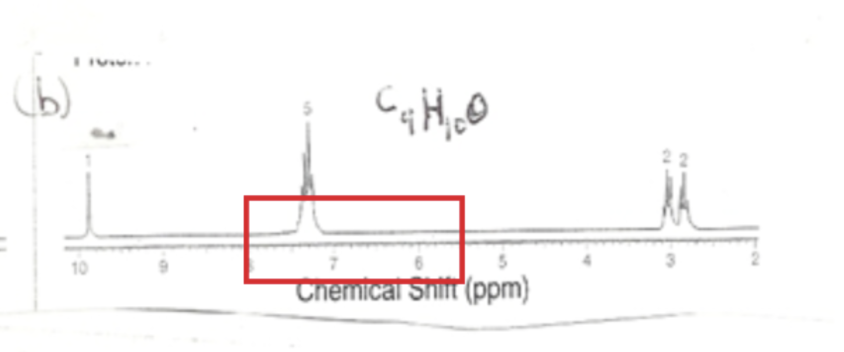 Solved NMR - a) Calculate the degree of unsaturation and | Chegg.com