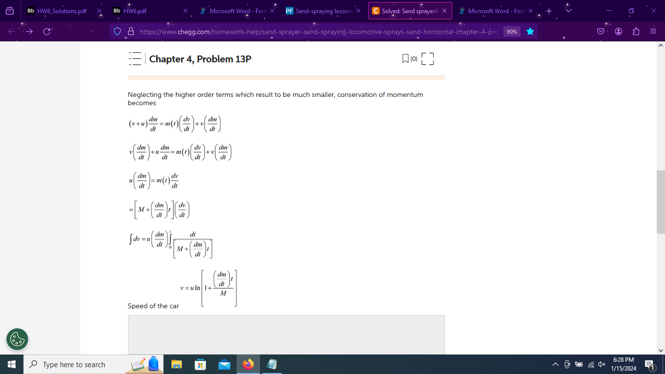 Solved An Introduction to Mechanics | 2nd Edition : : | Chegg.com