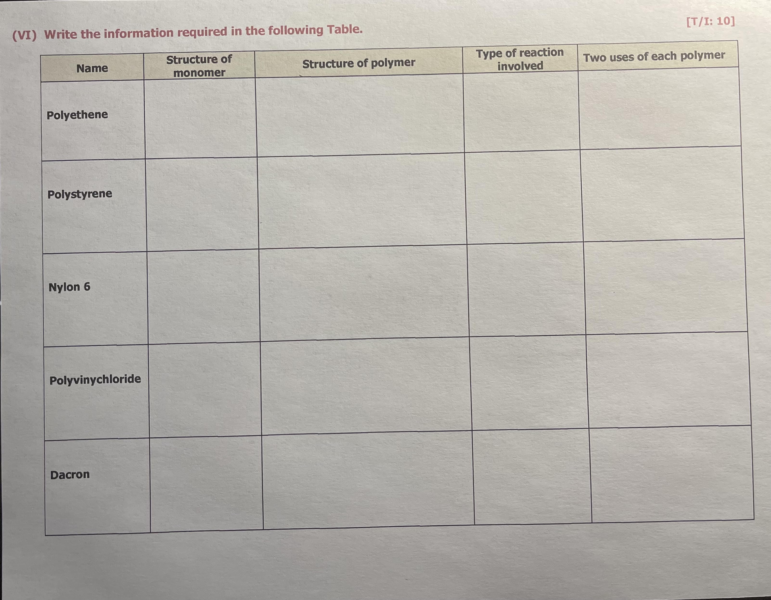 Solved Can someone please help me with this table? Thank you | Chegg.com