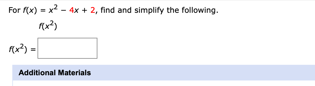 Solved For f(x) = x2 - 4x + 3, find and simplify the | Chegg.com