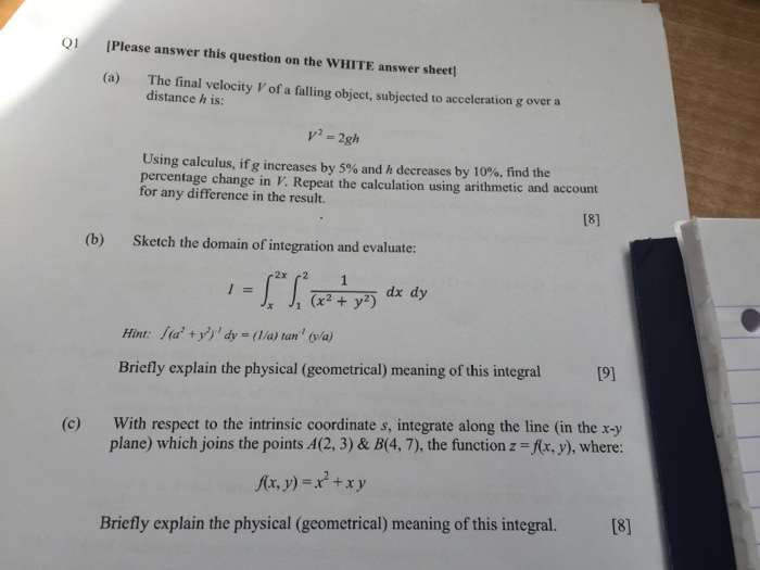 Solved The final velocity V of a falling object, subjected | Chegg.com