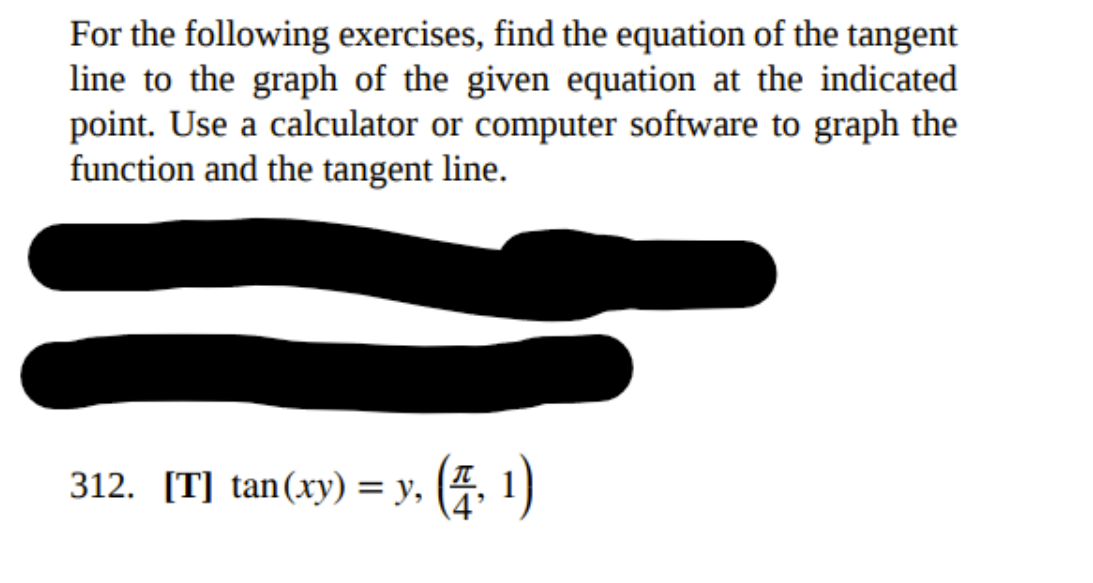 Solved For the following exercises, find the equation of the | Chegg.com