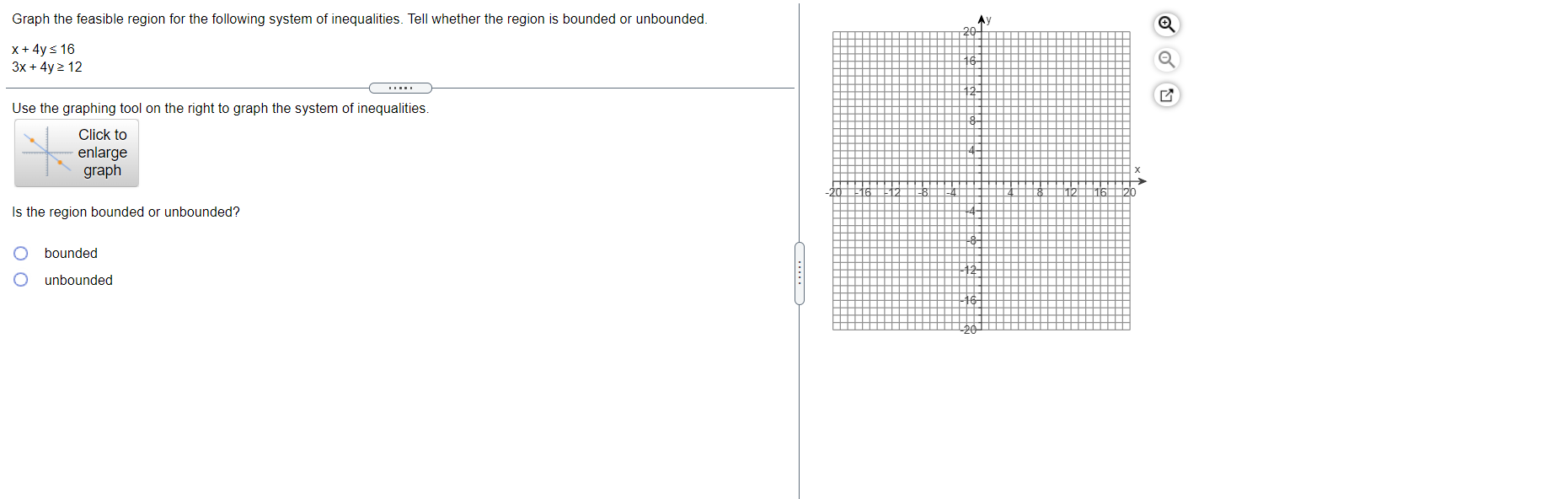 Solved AY 16- 14 Use graphical methods to solve the | Chegg.com