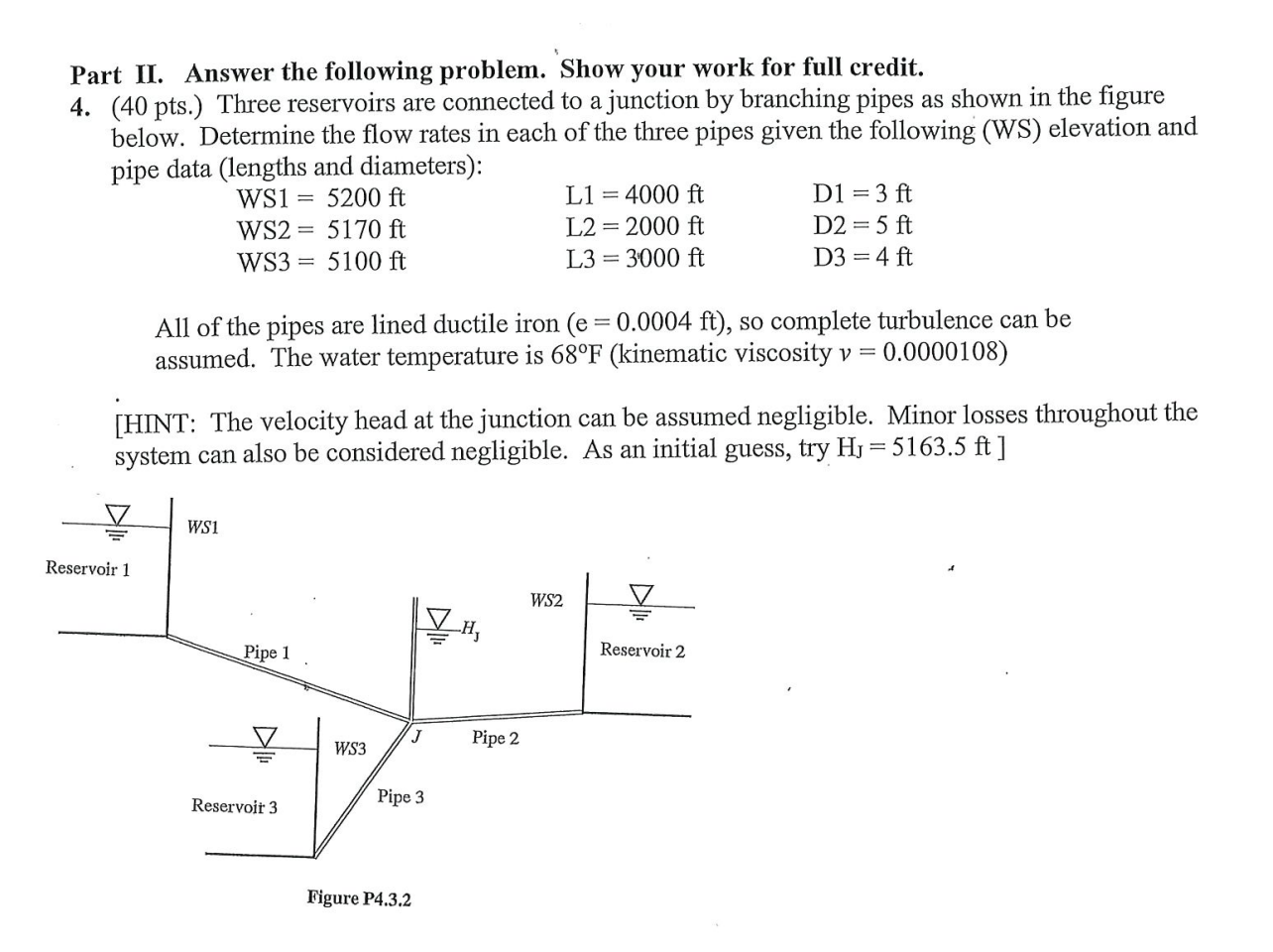 Solved Part II. Answer the following problem. Show your work | Chegg.com