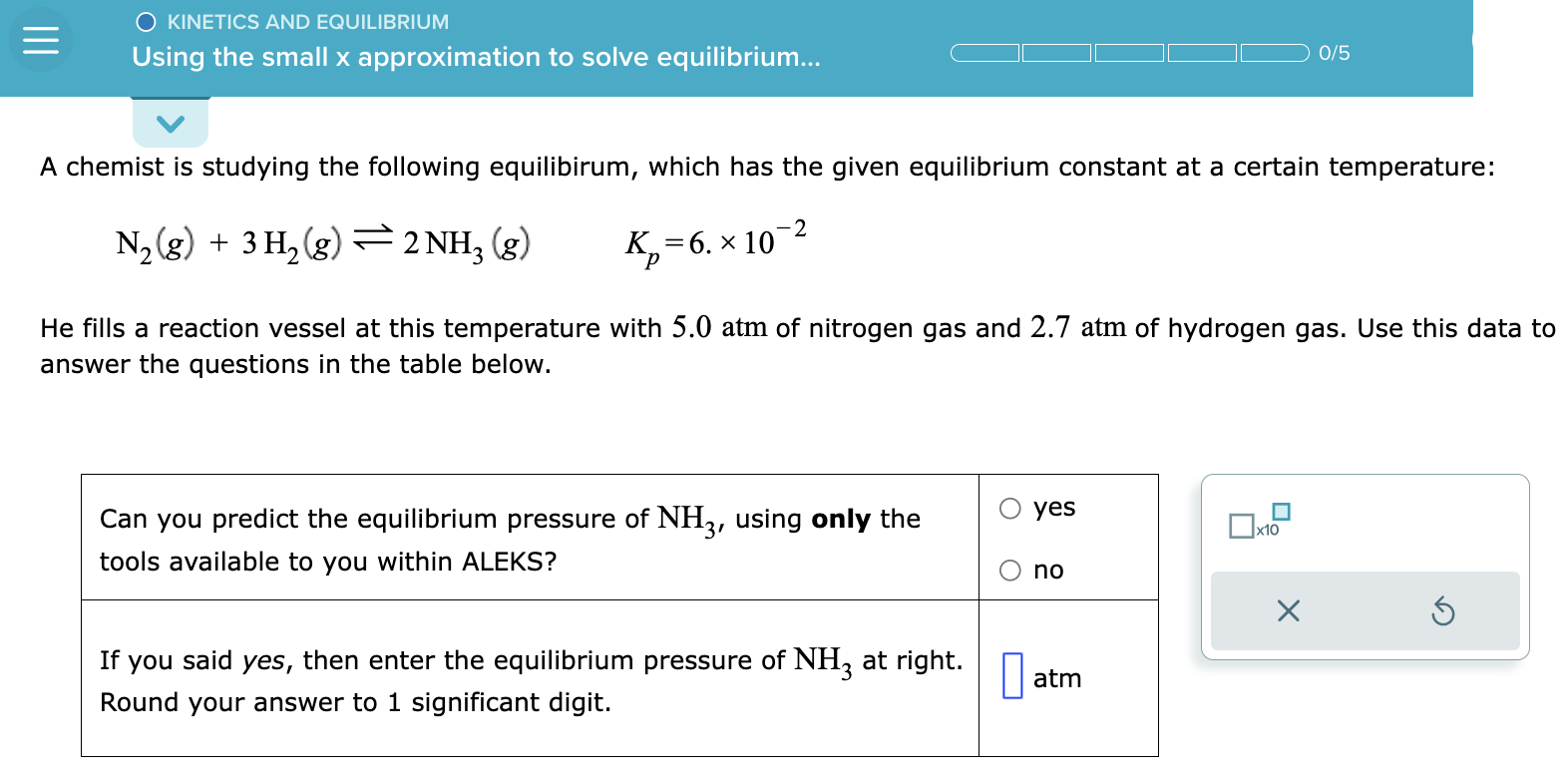 Solved KINETICS AND EQUILIBRIUM Using the small x | Chegg.com Solved KINETICS AND EQUILIBRIUM Using the small x | Chegg.com