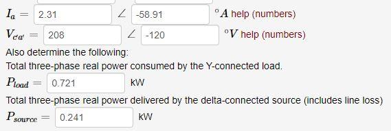 Solved (20 points) A balanced three-phase delta-connected | Chegg.com