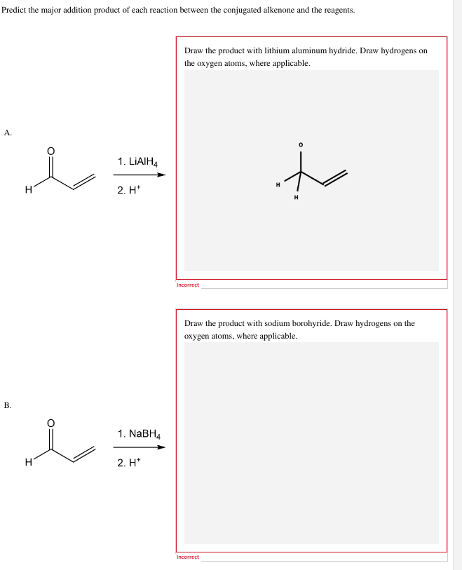 Solved Predict the major addition product of each reaction | Chegg.com