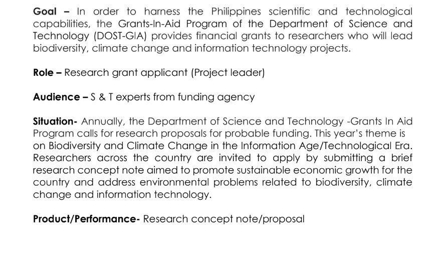 Direction: Make a research concept note. Below are | Chegg.com
