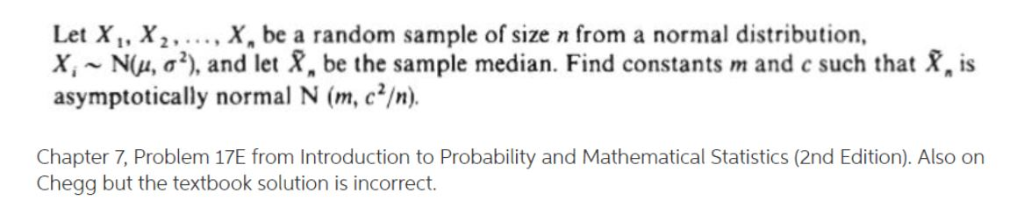 Solved Let X1, X2.... . X, be a random sample of size n from | Chegg.com