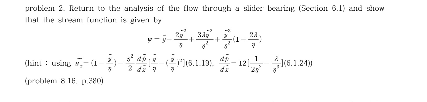 Solved problem 2. Return to the analysis of the flow through | Chegg.com