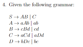 Solved Given the following | Chegg.com
