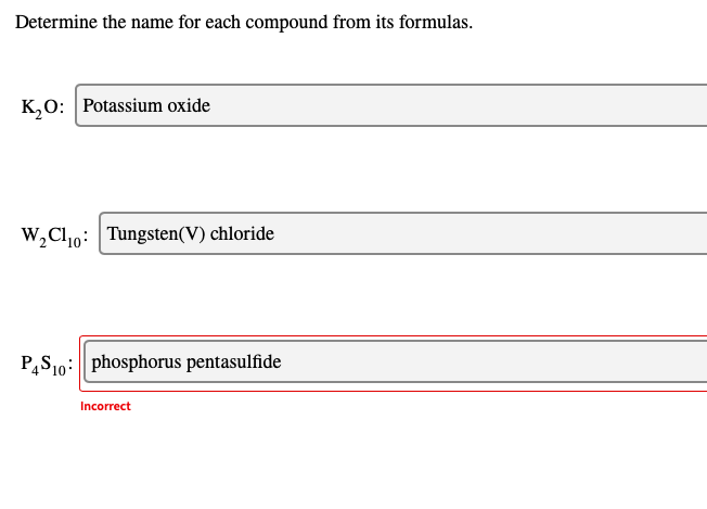 Solved Determine the name for each compound from its | Chegg.com