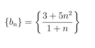 Solved {by} = {*} 3+ 5n 1+n | Chegg.com
