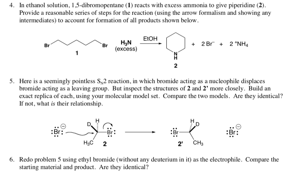 Solved 1. Two nucleophiles that you will often see the azide | Chegg.com