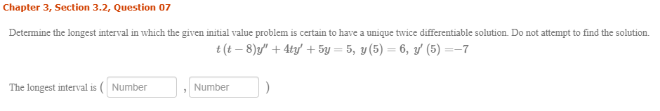 Solved Chapter 3, Section 3.2, Question 07 Determine the | Chegg.com
