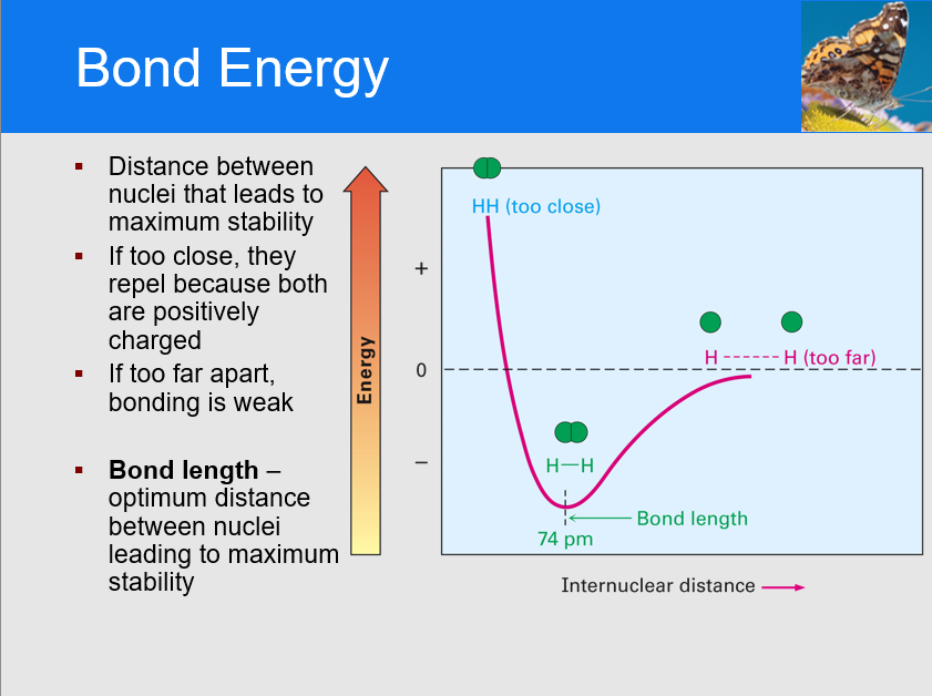 Solved Bond Energy HH (too close) I + + Distance between | Chegg.com
