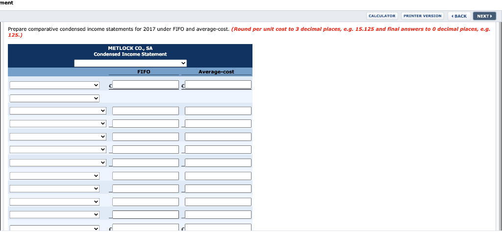Solved Ment Calculator Printer Version 4 Back Next Question 5429