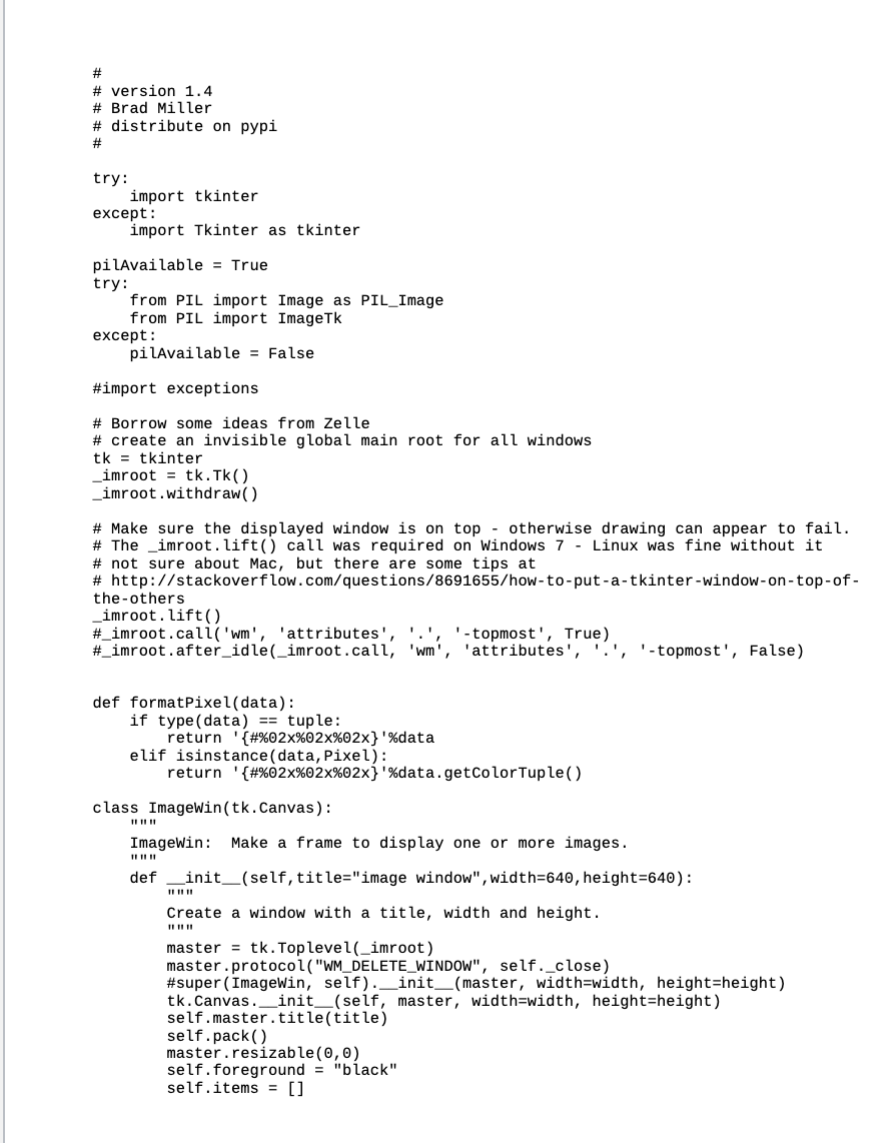 Solved 40 points) Let’s play with the example code from the | Chegg.com