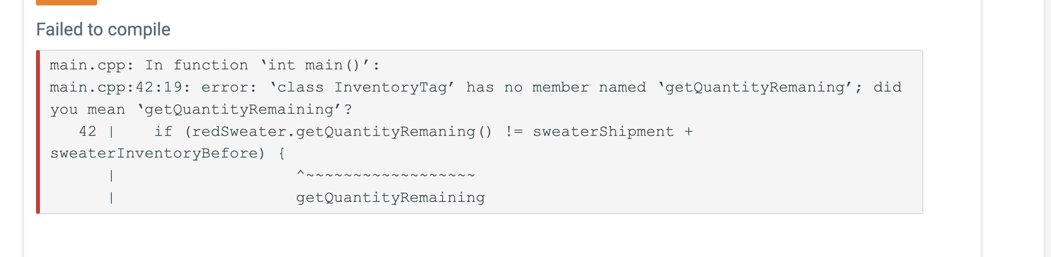 Solved #include using namespace std; class | Chegg.com