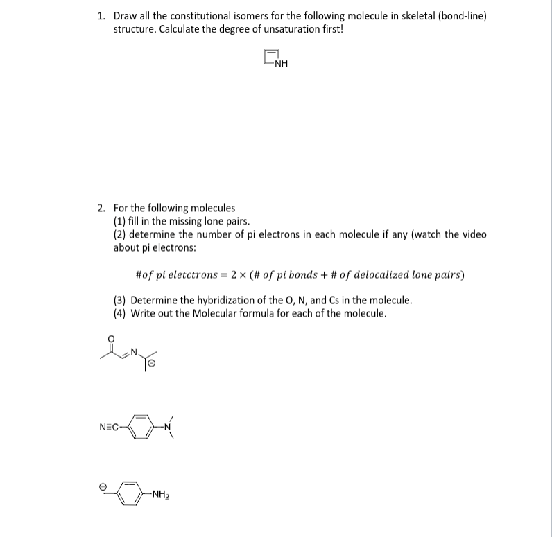 Solved Draw all the constitutional isomers for the following | Chegg.com