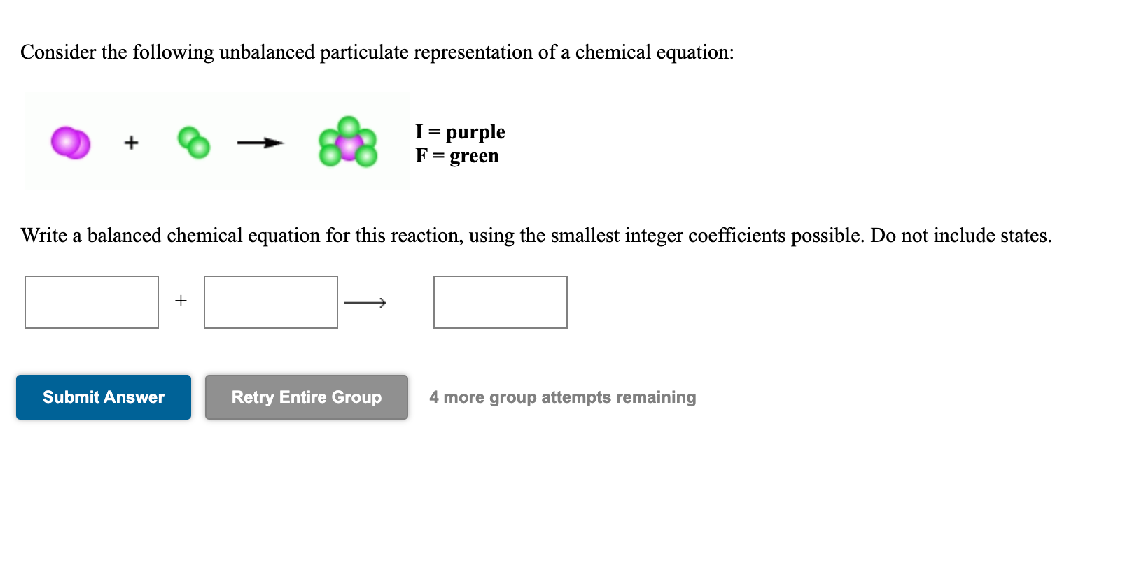 Solved Consider the following unbalanced particulate | Chegg.com