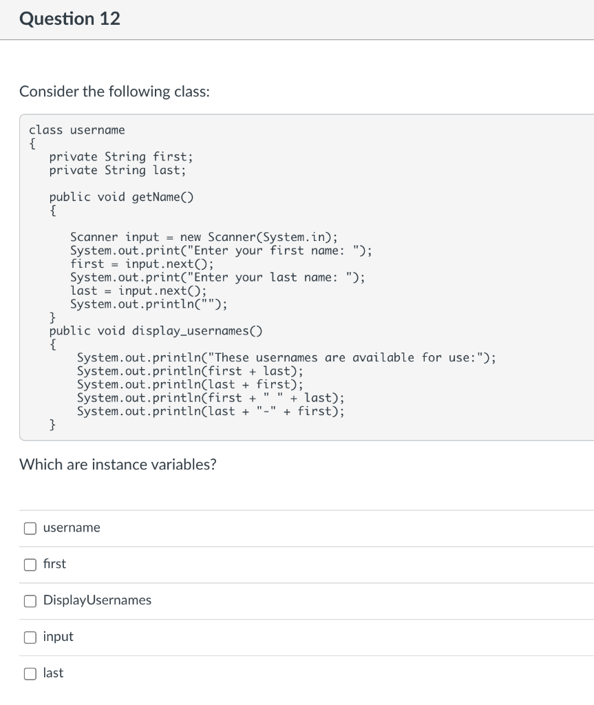 Solved Question 7 3 pts Assume that in a given class, | Chegg.com