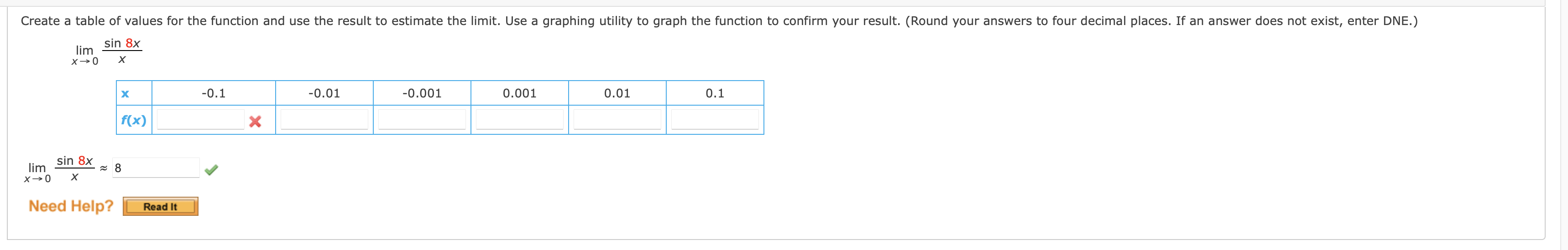 Solved Create A Table Of Values For The Function And Use The 4738