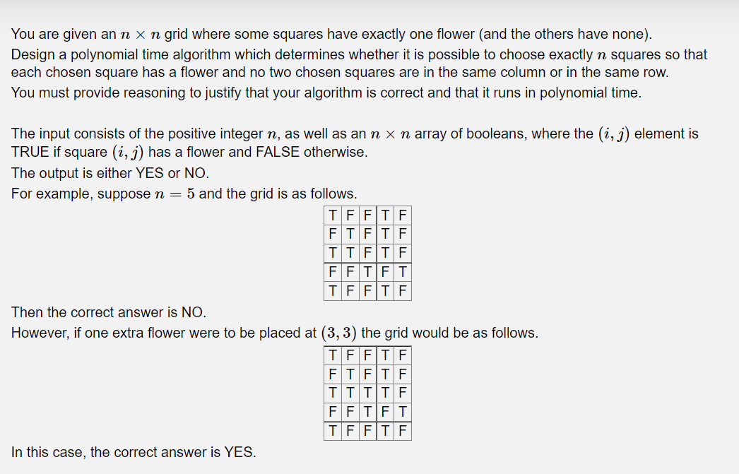 Solved You are given an n x n grid where some squares have | Chegg.com