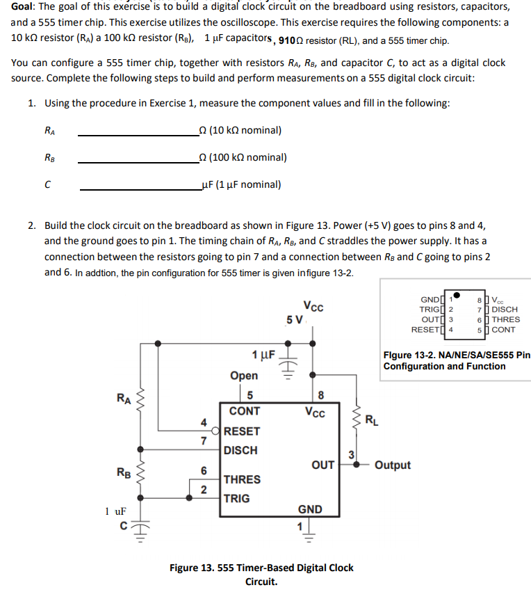 Solved I need help with creating the breadboard from figure | Chegg.com