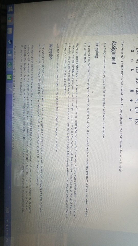 Solved Encryption Step 1 -Assign a Number to Each Letter | Chegg.com