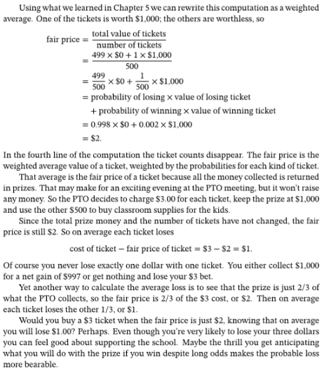 Solved In the raffle discussed in Section 11.3 there are 500 | Chegg.com