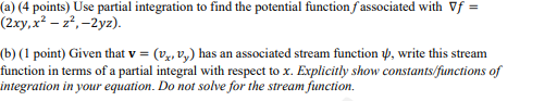 Solved (a) (4 points) Use partial integration to find the | Chegg.com
