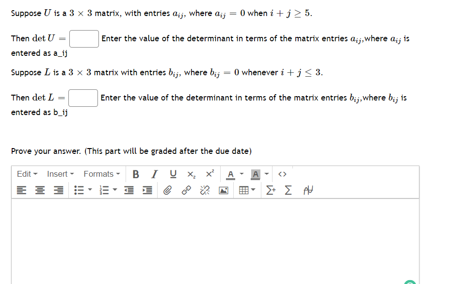 Solved IMPORTANT: Use a relevant axiom of linear algebra in | Chegg.com
