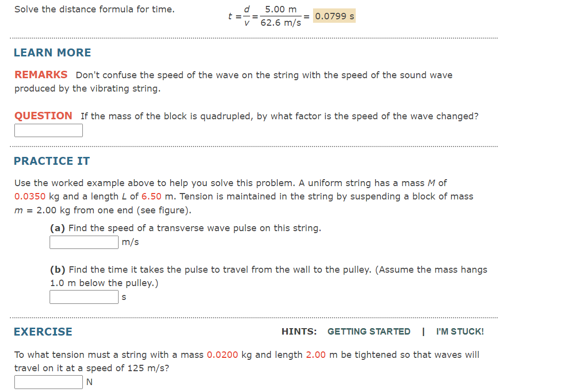 Solved Solve the distance formula for time. t=vd=62.6 | Chegg.com