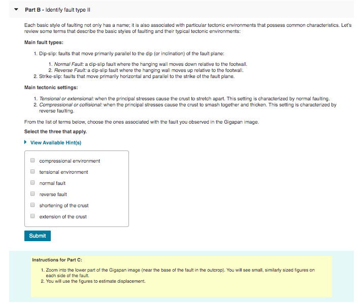 Solved Part A - Identify fault type Some terminology related | Chegg.com