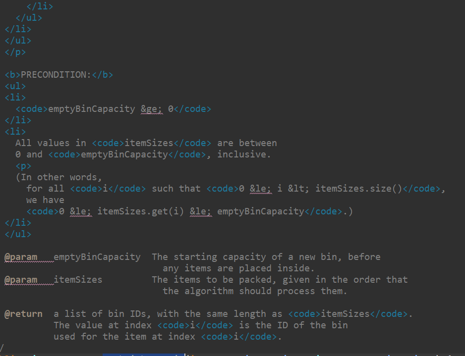 Solved // TODO: implement this! /∗ ∗ | Chegg.com