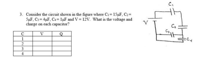 Solved C 3. Consider the circuit shown in the figure where | Chegg.com