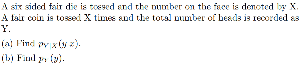 Solved The joint PMF of two r.v.s X and Y that share the | Chegg.com