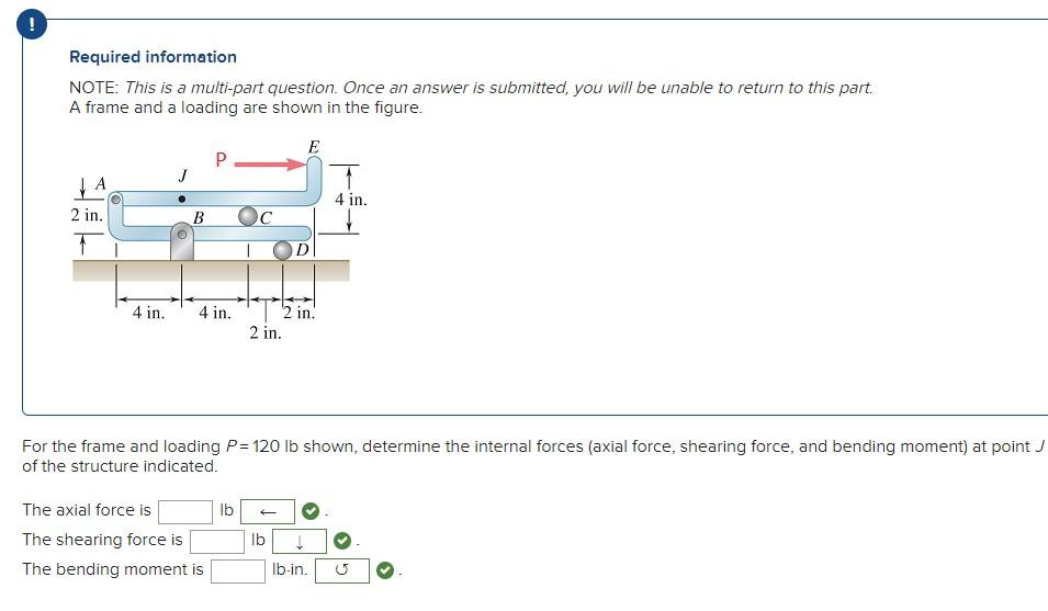 Solved Required information NOTE: This is a multi-part | Chegg.com