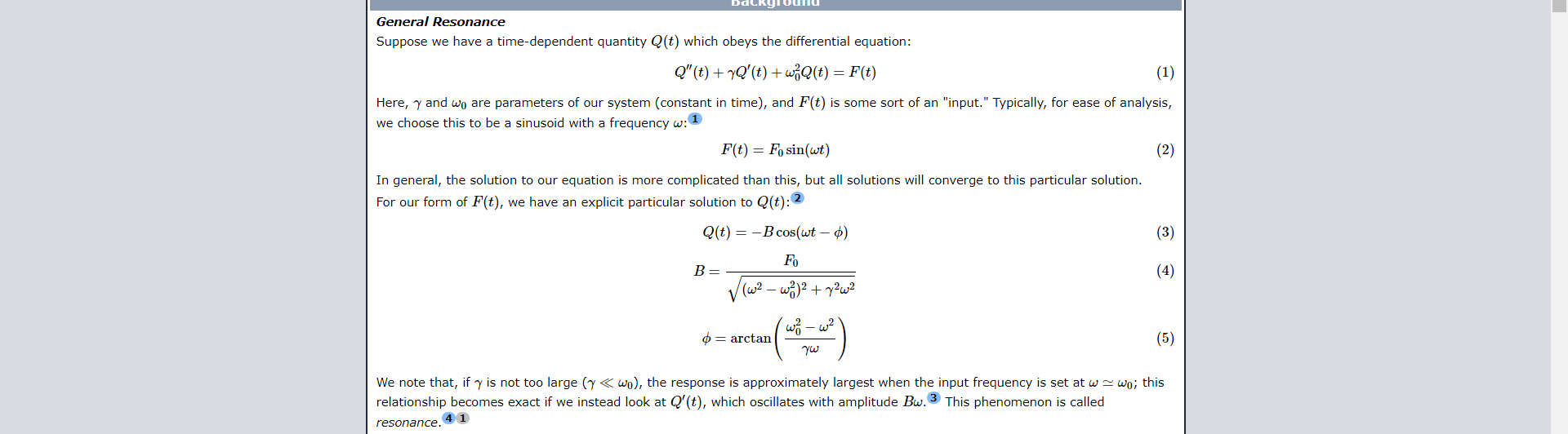 Solved Validating Solution: Plug formula (3) into (1) with | Chegg.com