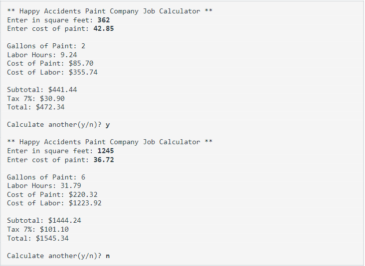 Solved In Javaget Inputs Set Up A Scanner Object To Get