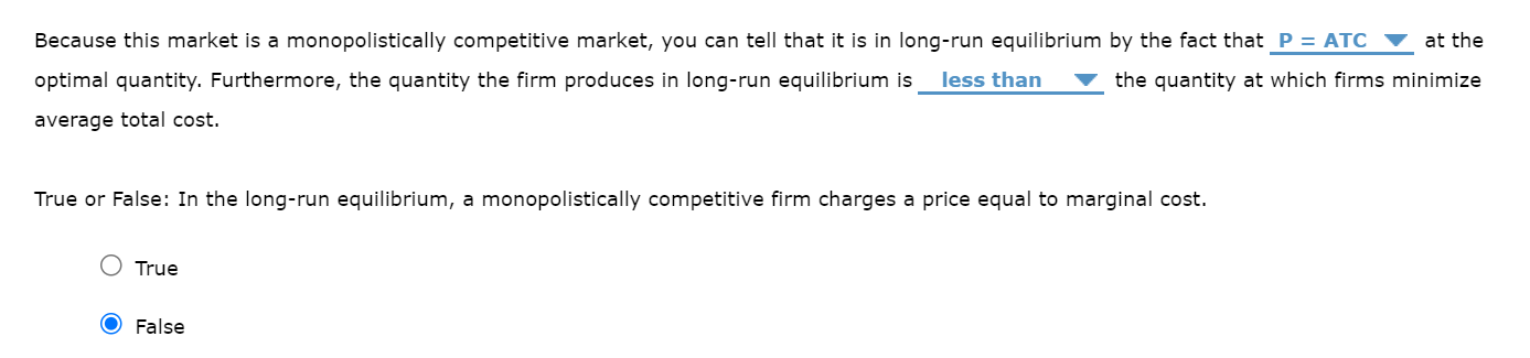 Solved 3. Is monopolistic competition efficient? Suppose | Chegg.com